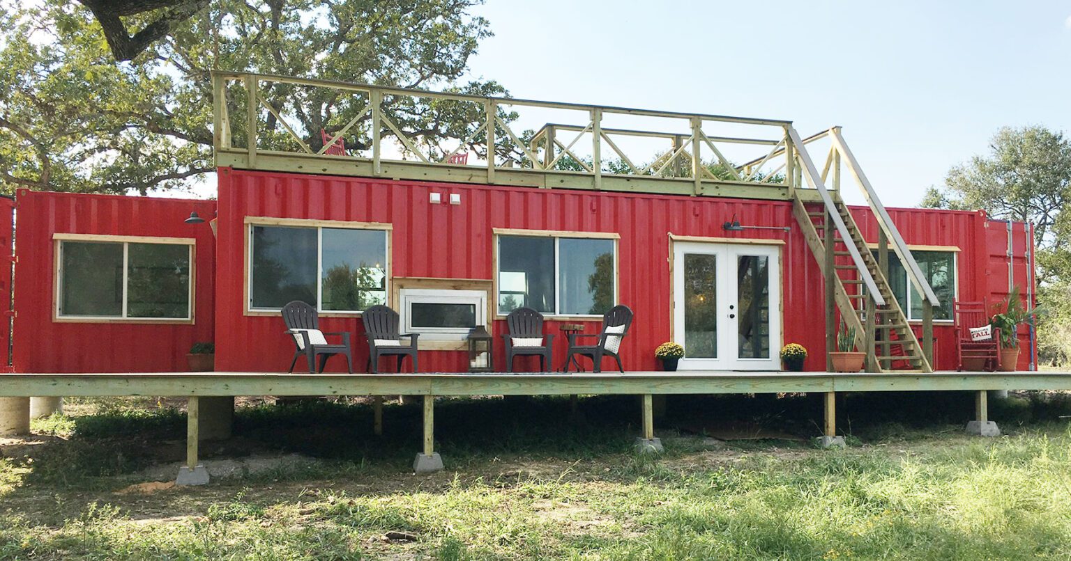 The Clark: Two Bedroom Container Home | Unique Floorplan