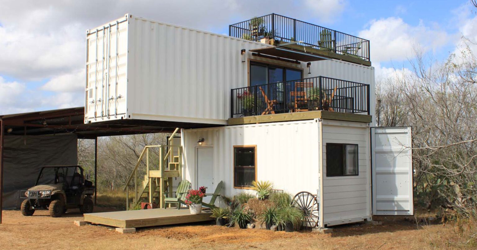 Stacked Container Home | Backcountry Containers