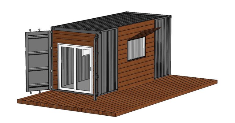 Standard Hunting Container Cabin Models - Backcountry Containers