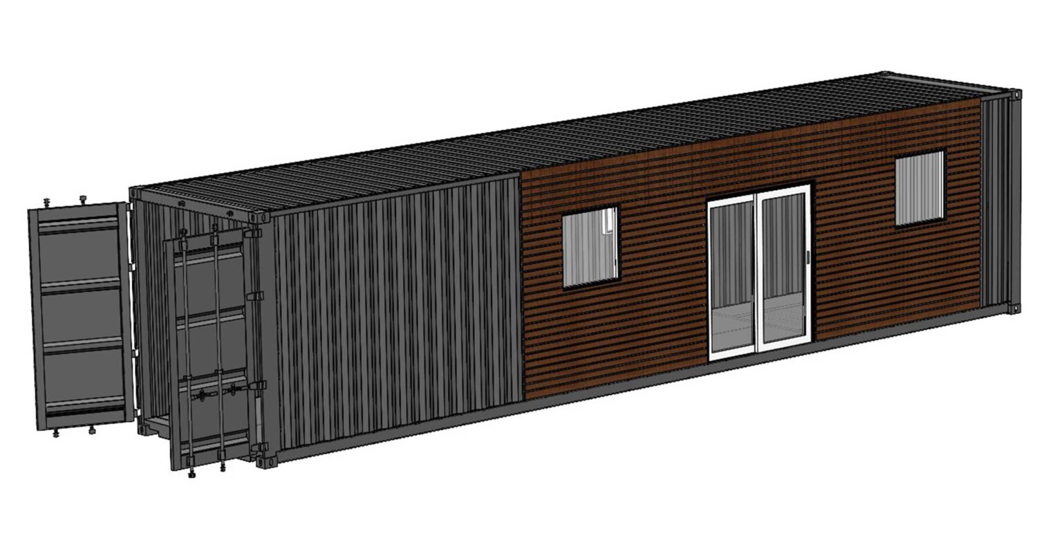Standard Hunting Container Cabin Models - Backcountry Containers
