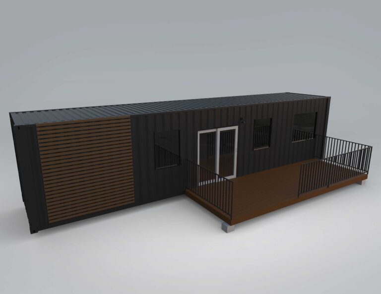 The Kennedy: 40ft Container Home | Backcountry Containers