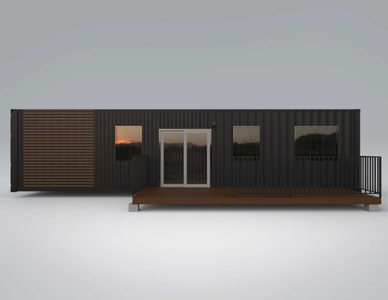The Kennedy: 40ft Container Home | Backcountry Containers