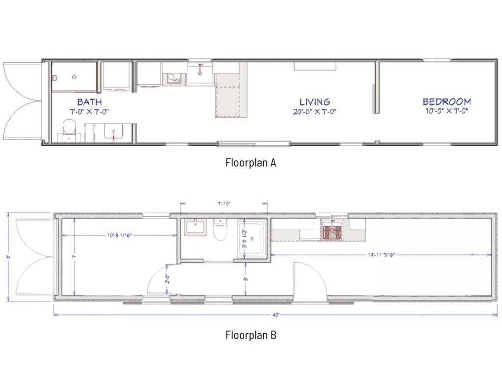 Standard Container Models | Backcountry Containers