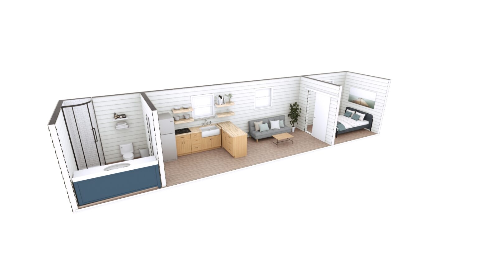 The Kennedy: 40ft Container Home - Backcountry Containers