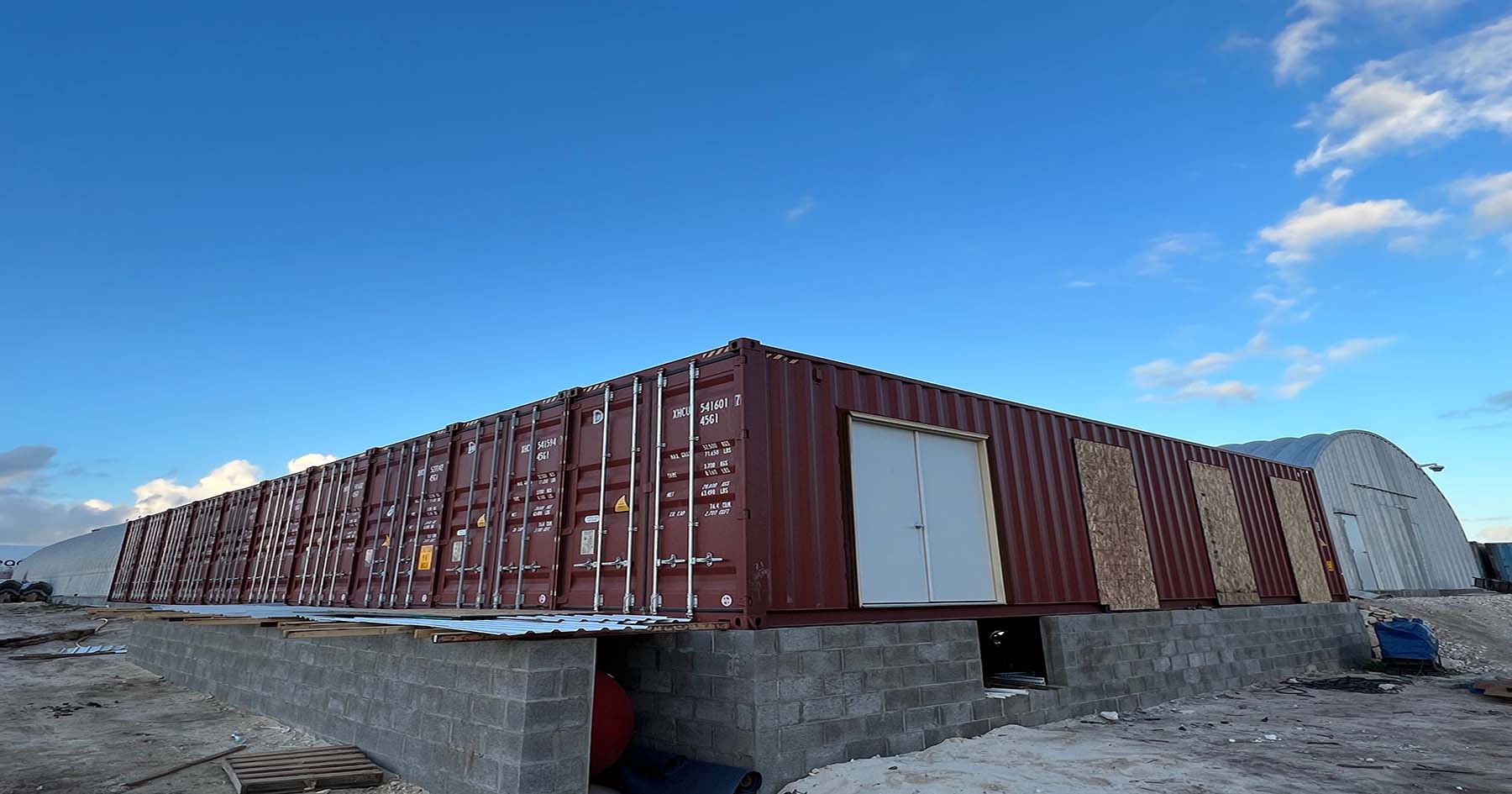 Staggered Containers - Backcountry Containers