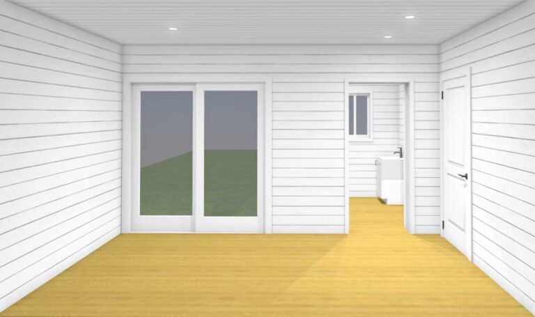 The Clark: Two Bedroom Container Home | Unique Floorplan