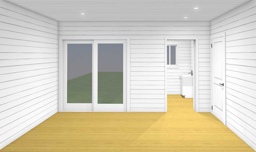 The Clark: Two Bedroom Container Home | Unique Floorplan