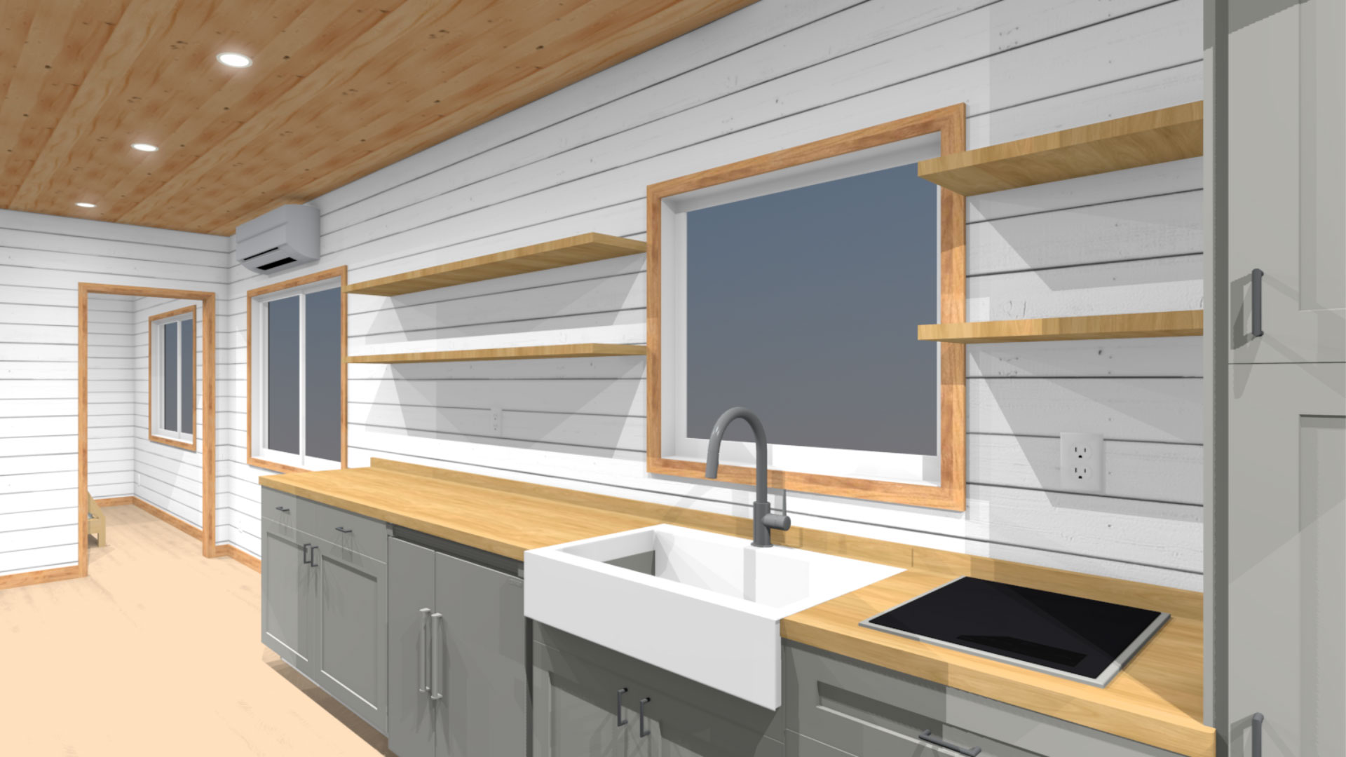 The Fulton: 1 20FT & 1 40FT Container Home - Backcountry Containers