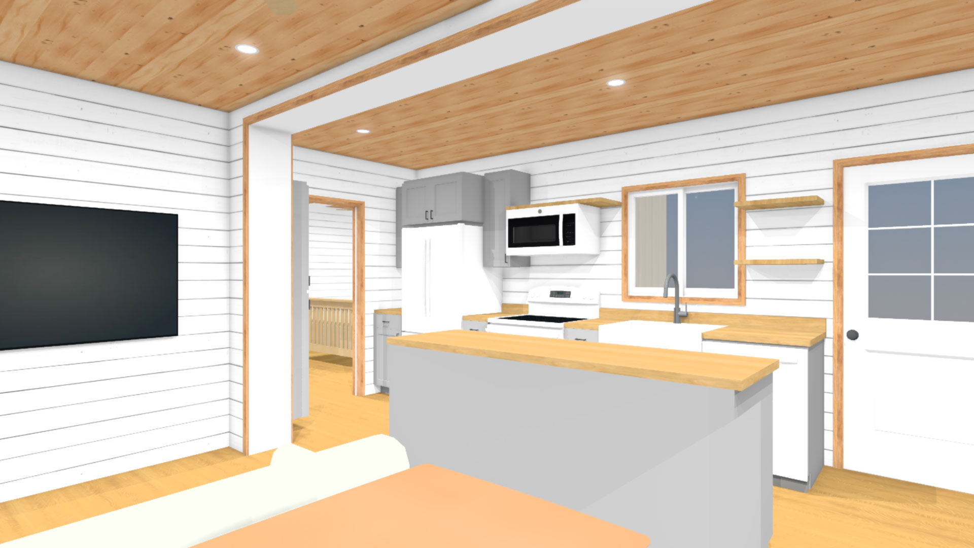 The Huntington: 1 20FT & 2 40FT Container Home