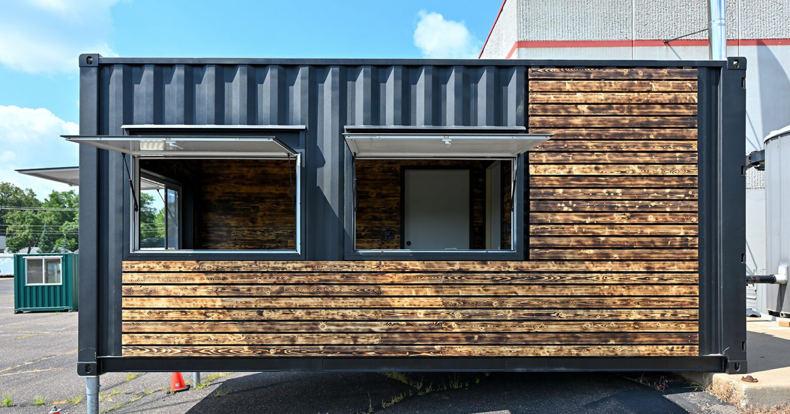 Shipping Container Coffee Shop - Backcountry Containers