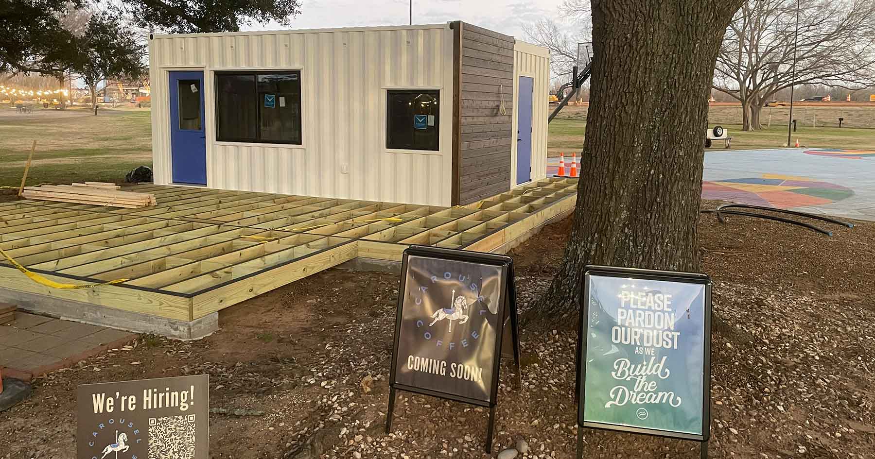 Shipping Container Coffee Shop - Backcountry Containers